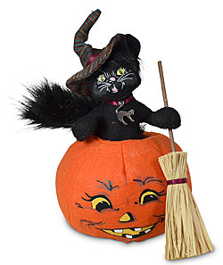 Annalee 6" Halloween Cat in a Jack 2023 - Mint - 310723