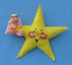 Annalee 3" Angel with 7" Tree Top Star Ornament - Mint/ Near Mint ...