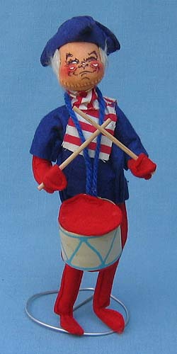 Annalee 10" Patriotic Colonial Drummer Boy - Excellent - 1976 - A304-76xx